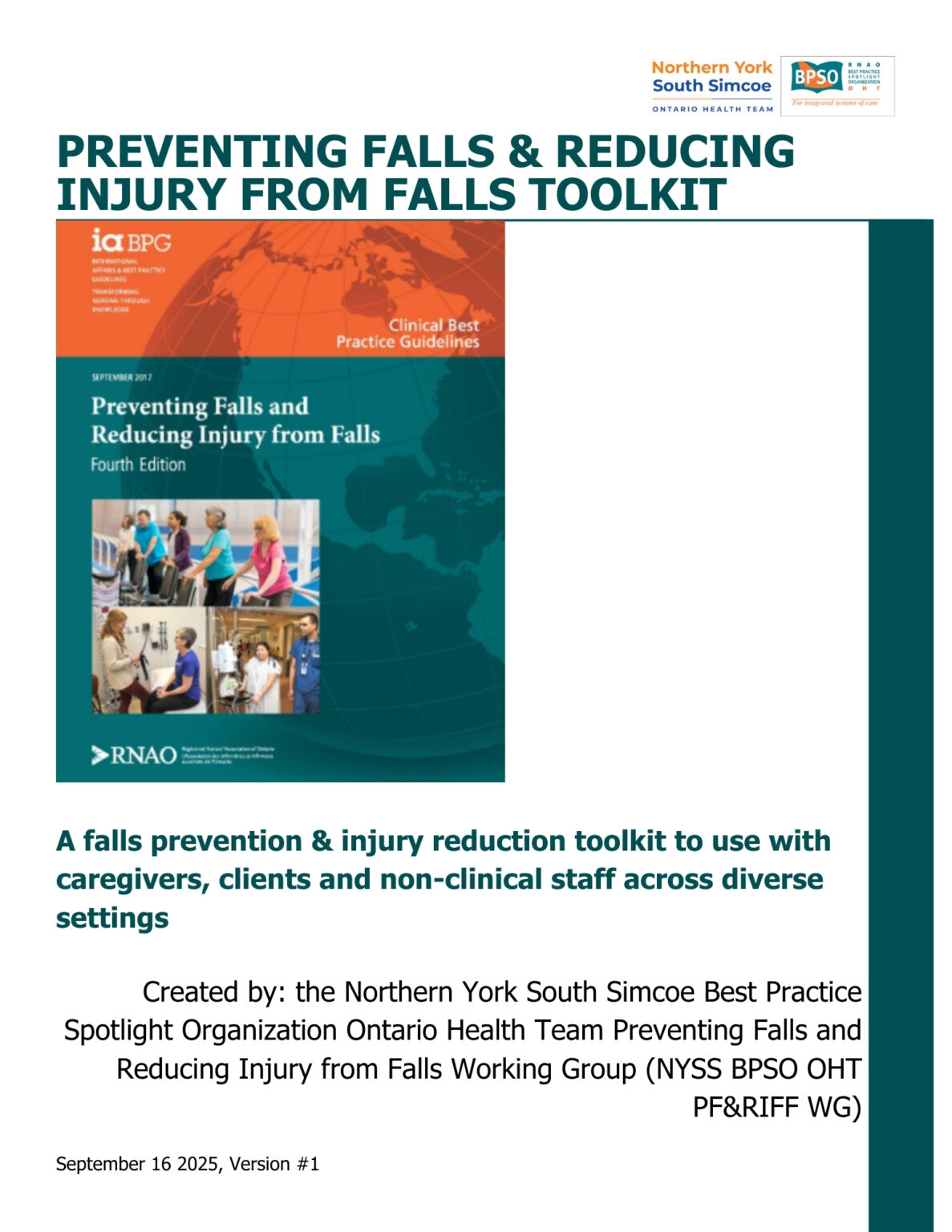 Northern York South Simcoe OHT - Best Practice Spotlight Organizations ...